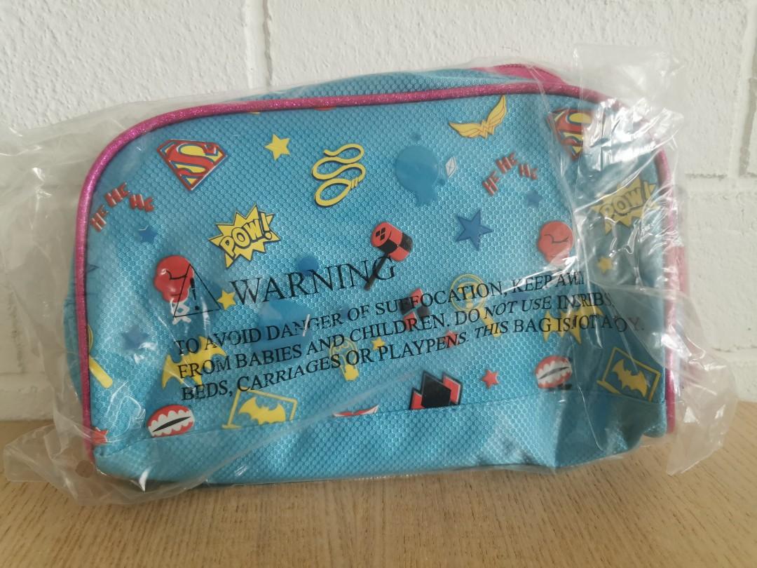 DC Superhero Girls Pouch, Babies & Kids, Babies & Kids Fashion on Carousell