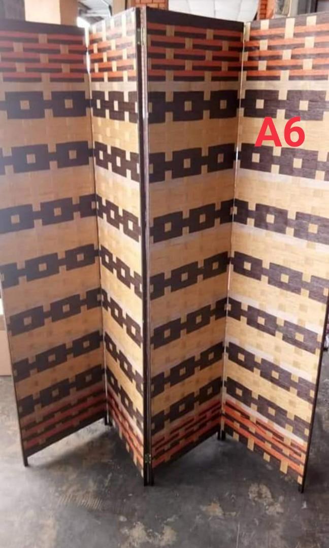 Divider material kayu, Furniture & Home Living, Outdoor Furniture on ...