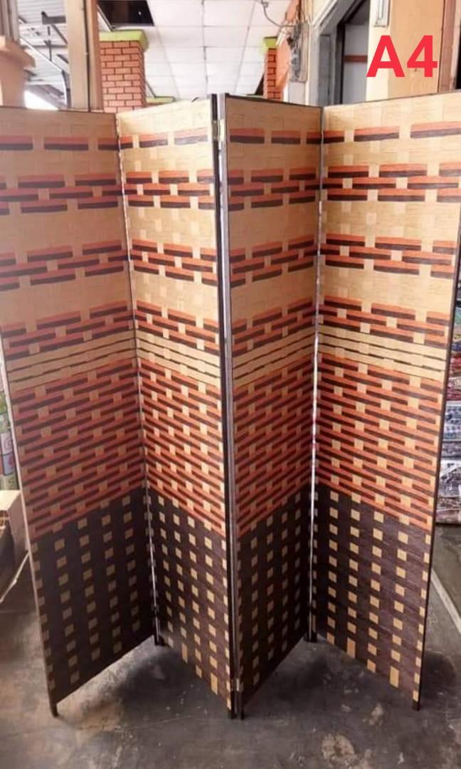 Divider material kayu, Furniture & Home Living, Outdoor Furniture on ...