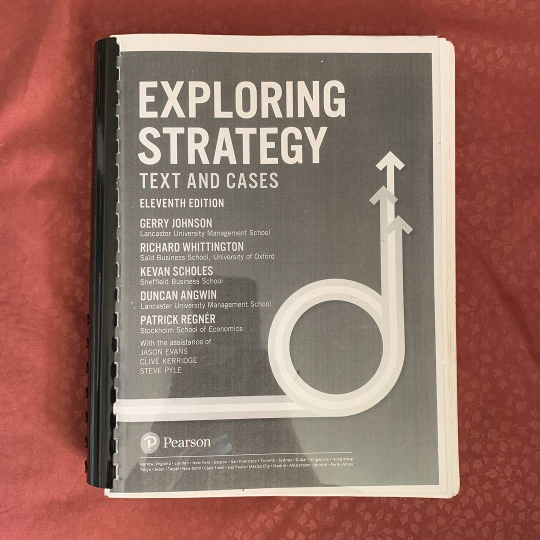 Exploring Strategy 11th edition, Hobbies & Toys, Books & Magazines ...