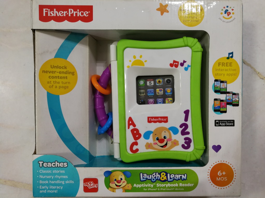 Fisher Price Apptivity Storybook Reader, Hobbies & Toys, Toys & Games ...