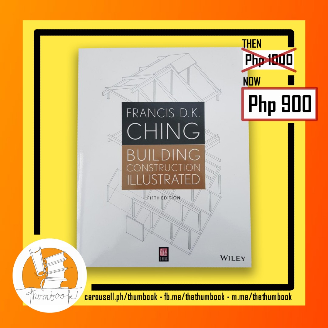 Francis D.K. Ching - Building Construction Illustrated, Hobbies & Toys ...
