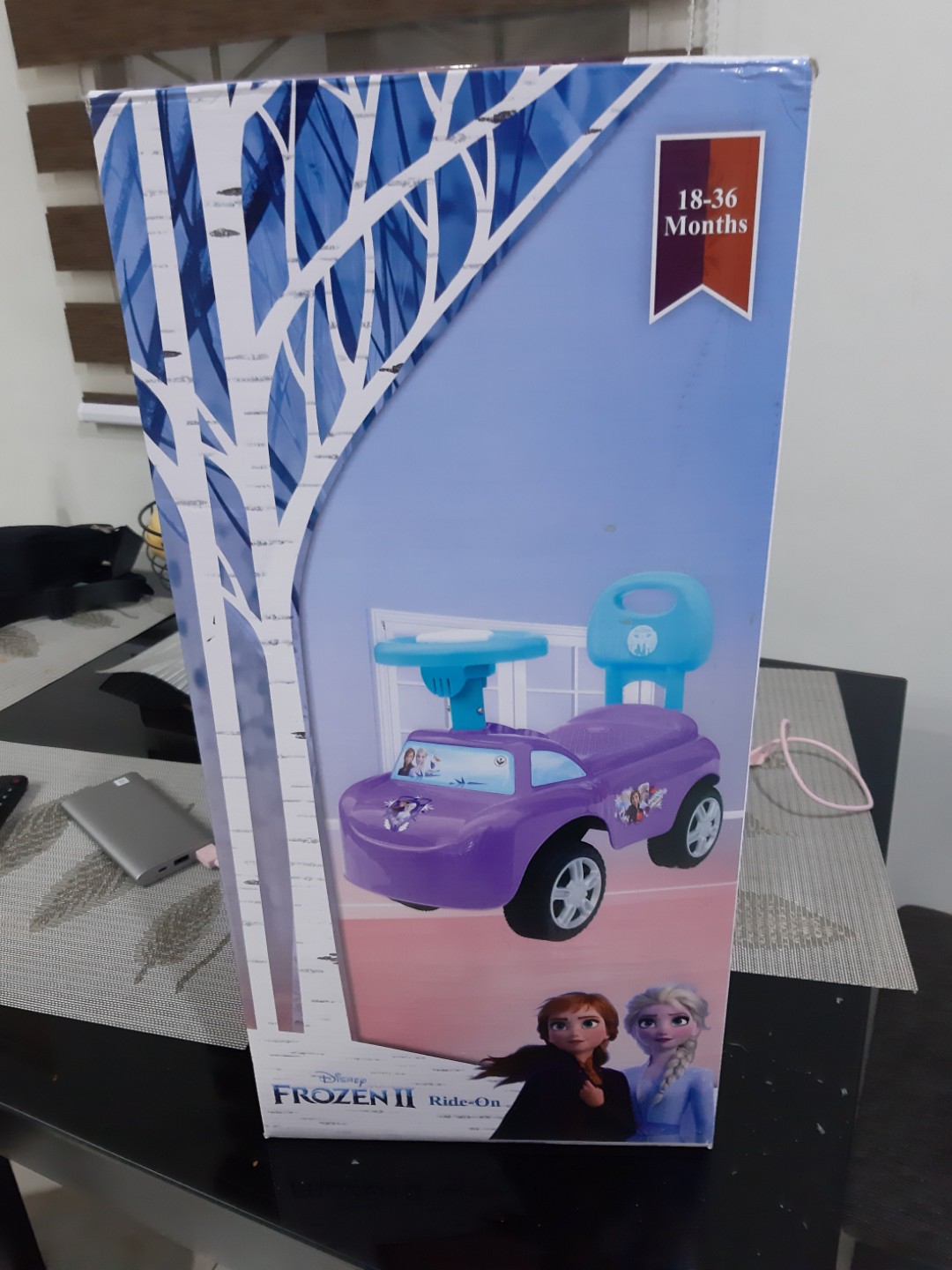 Frozen ride on toy car, Hobbies & Toys, Toys & Games on Carousell