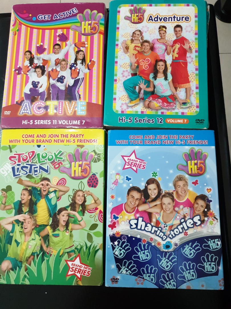 Hi-5 dvds, Hobbies & Toys, Music & Media, CDs & DVDs on Carousell