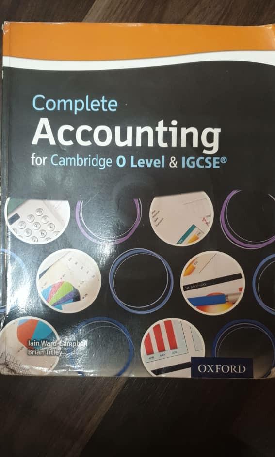 Igcse Accounting For O Level And Igcse Hobbies And Toys Books And Magazines Textbooks On Carousell