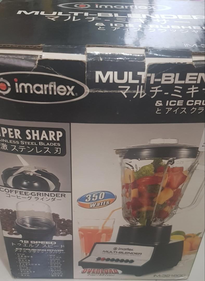Imarflex Multi-blender with Coffee Grinder, TV & Home Appliances ...