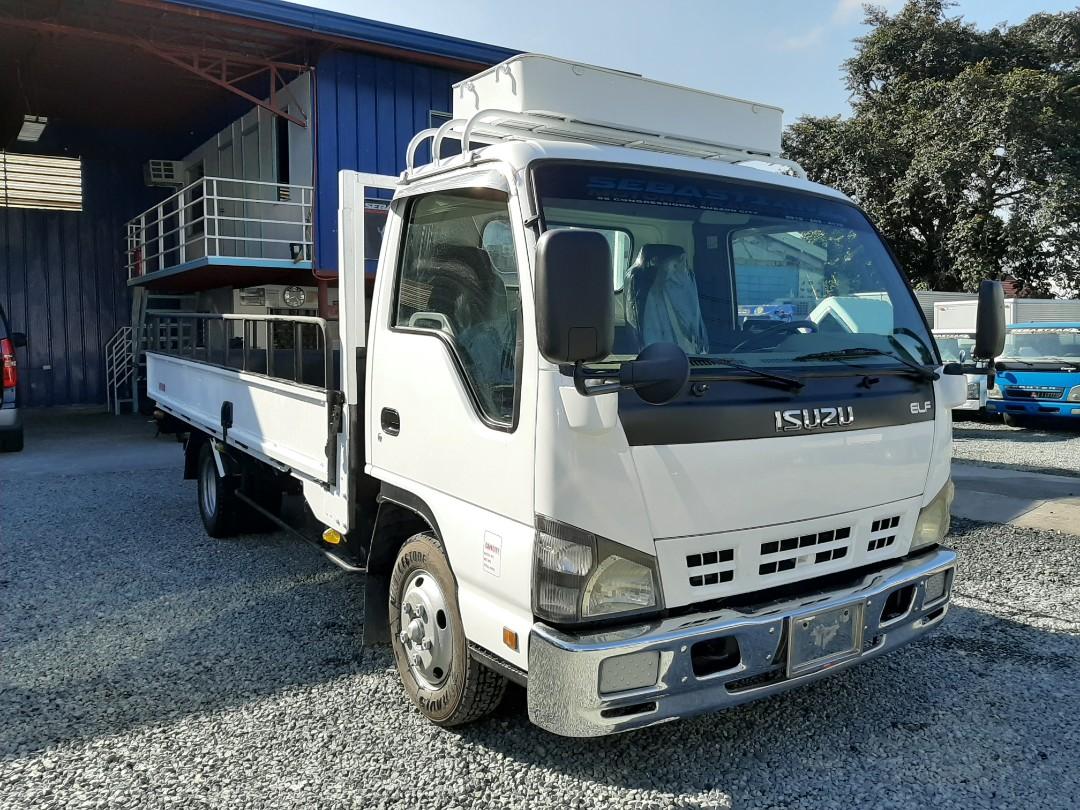 Isuzu Elf Dropside 14ft. wide body, Special Vehicles, Heavy Vehicles on ...