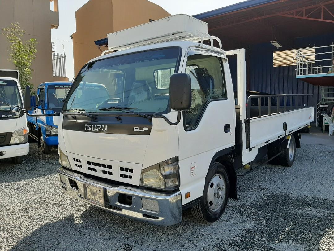 Isuzu Elf Dropside 14ft. wide body, Special Vehicles, Heavy Vehicles on ...