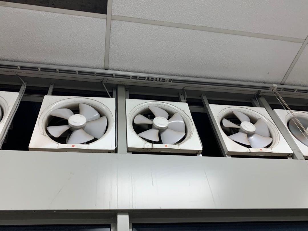 KDK 12” Exhaust Fans , Furniture & Home Living, Lighting & Fans, Fans ...