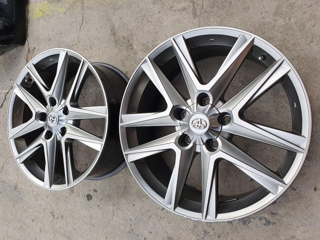 LC200 22 inch Mags rims Lexus Toyota 5 holes deferred, Car Parts ...