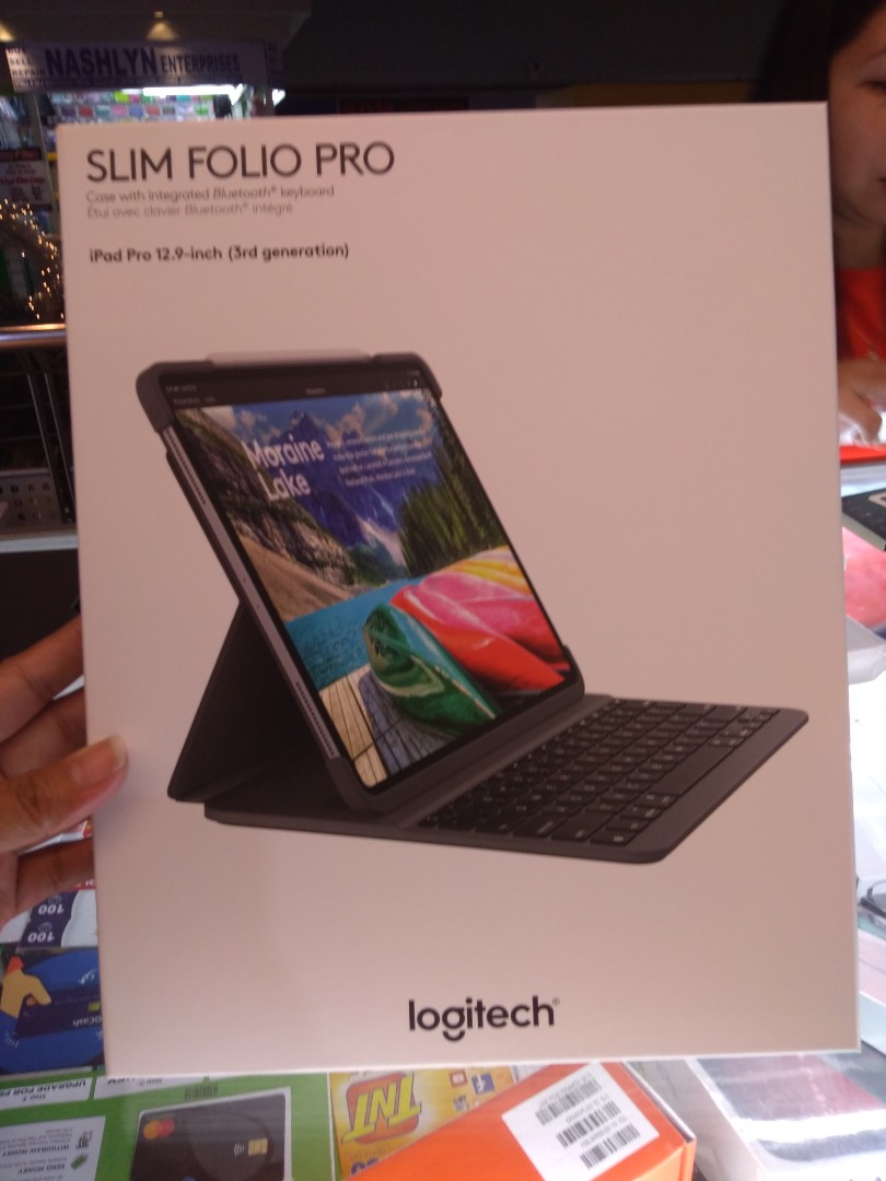 Logitech keyboard for 12.9 ipad pro, Computers & Tech, Parts ...