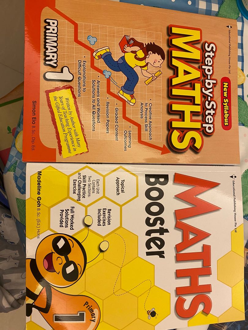 Maths Exercise P1,P2, 興趣及遊戲, 書本 & 文具, 小朋友書 - Carousell