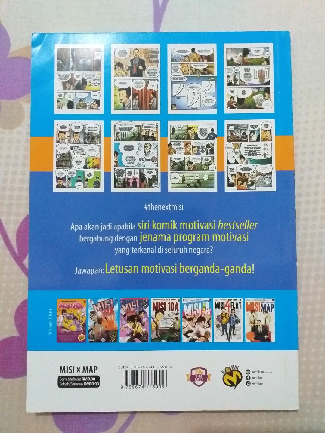 Misi x MAP, Hobbies & Toys, Books & Magazines, Comics & Manga on Carousell