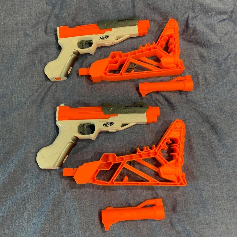 Nerf Sharpfire (Pair), Hobbies & Toys, Toys & Games on Carousell