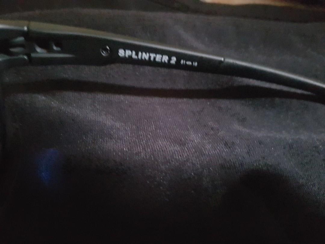Oakley splinter 2, Men's Fashion, Watches & Accessories, Sunglasses ...