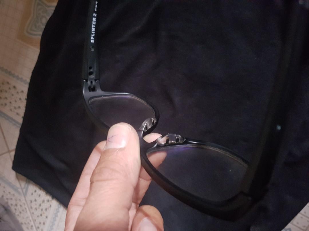 Oakley splinter 2, Men's Fashion, Watches & Accessories, Sunglasses ...