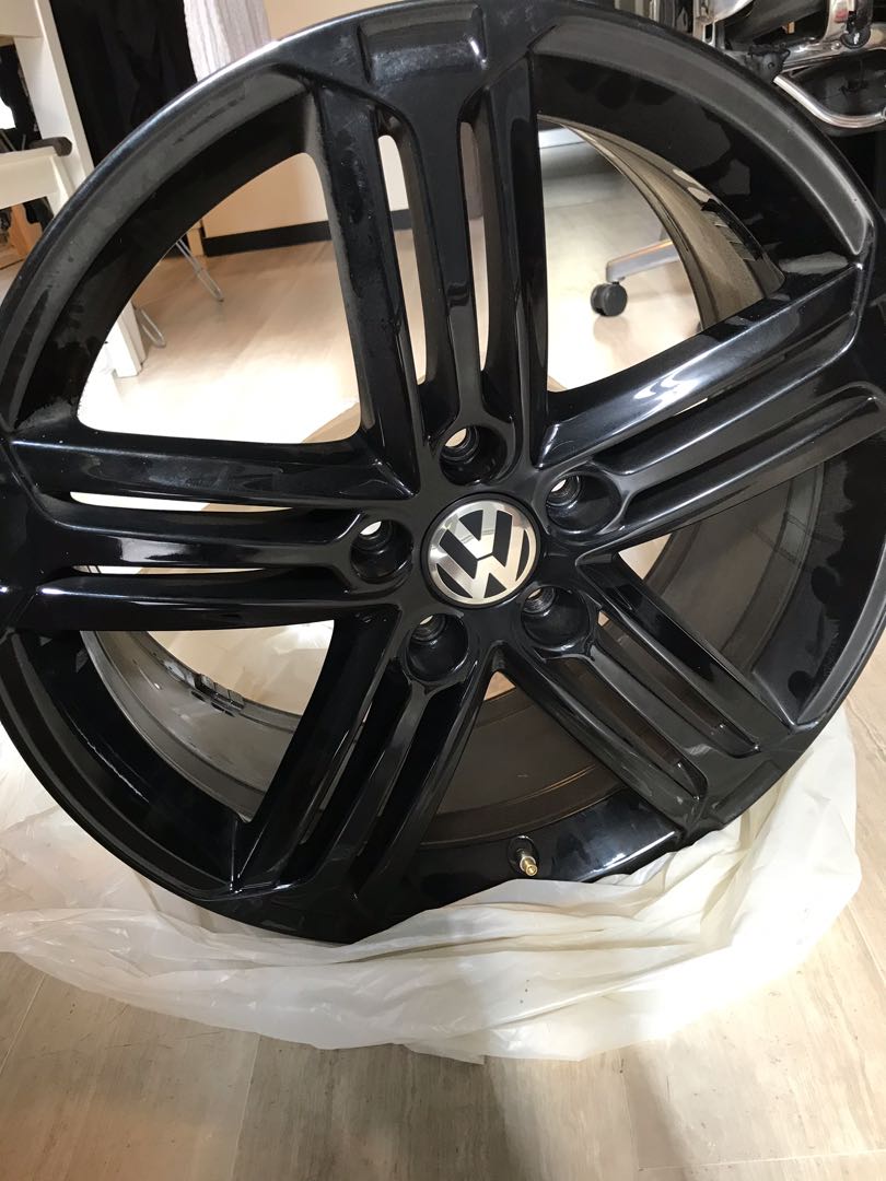 Original VW Golf R 18" Ronal Talladega Wheels (NOT REPLICA), Car ...