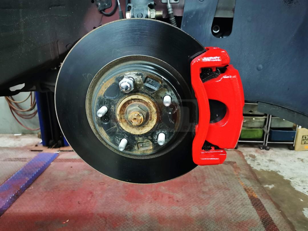 RED Brake Caliper Painting Service All Car Model, Auto Accessories on ...