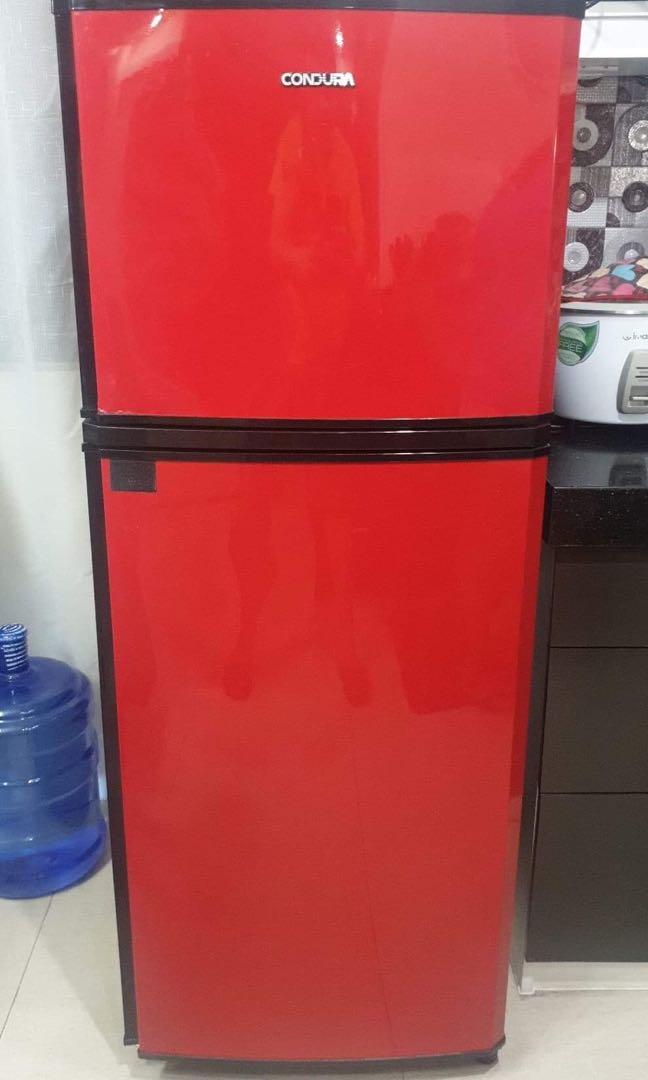 Rush! Condura Two-Door Ref (Red), TV & Home Appliances, Kitchen ...