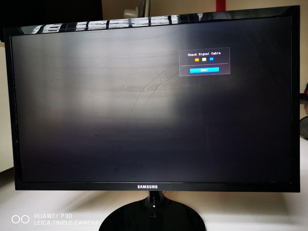 Samsung 21.5" SF355 LED Monitor, Computers & Tech, Parts & Accessories ...