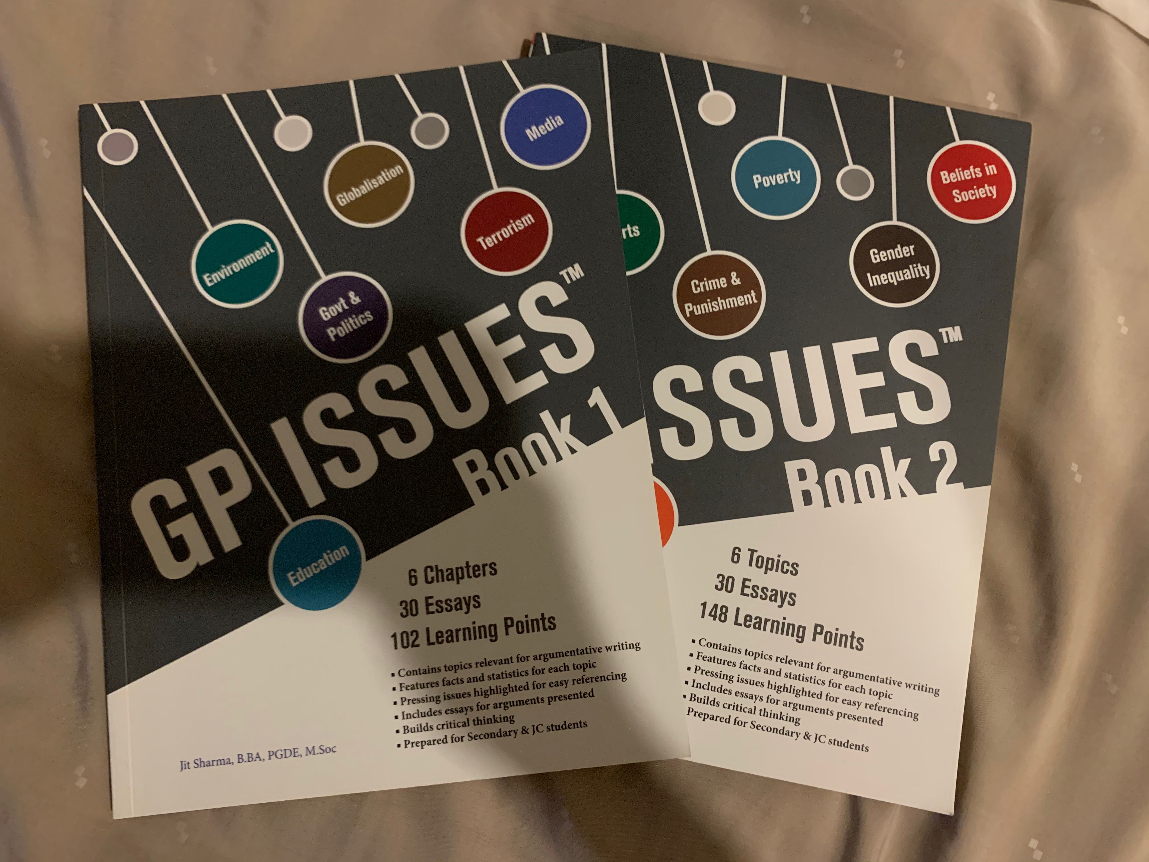 (SET!) A Level GP Issues Book 1 and 2 (JC), Books & Stationery ...