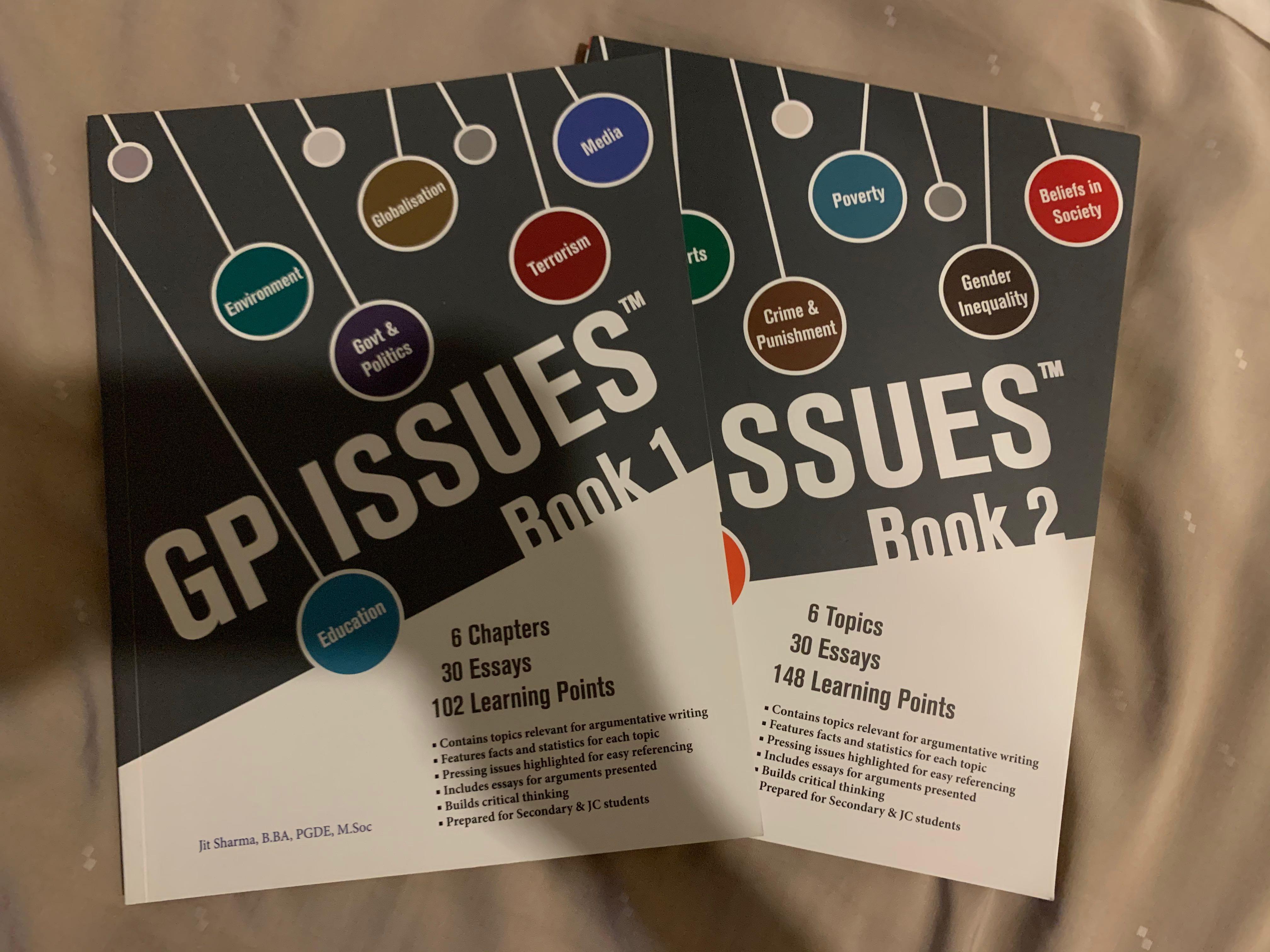 (SET!) A Level GP Issues Book 1 and 2 (JC), Books & Stationery ...