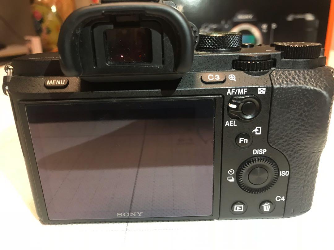 Sony A7ii A7M2 body over90%連3原廠電, 攝影器材, 鏡頭及裝備 - Carousell