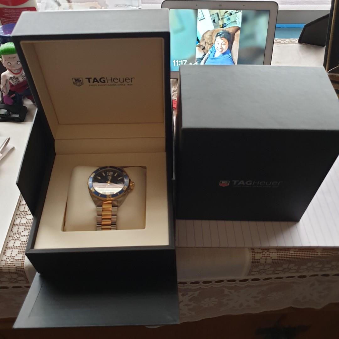 Tag heuer formula 1 gold plated, Men's Fashion, Watches & Accessories ...