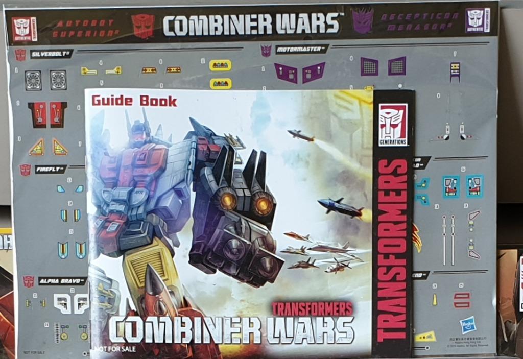 Transformers COMBINERS Generations Combiner Wars Superion, United ...