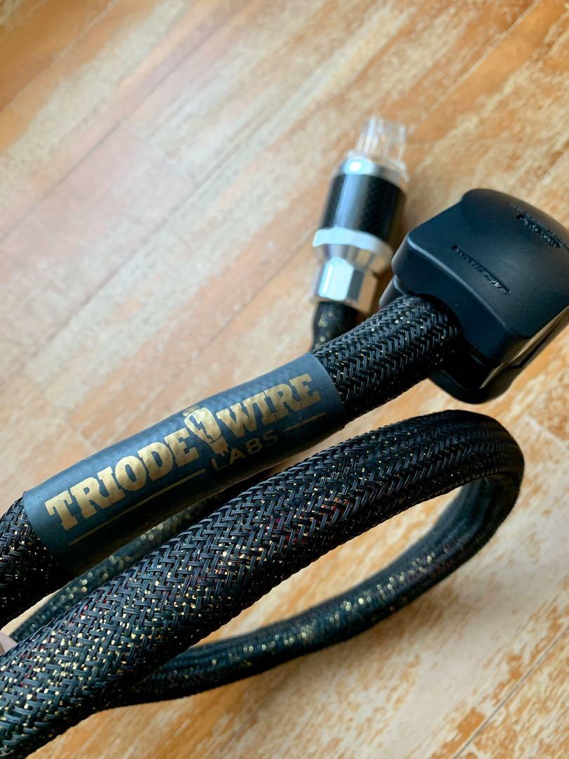 Triode Wire Lab Gold Statement Power Cord, Audio, Portable Audio ...