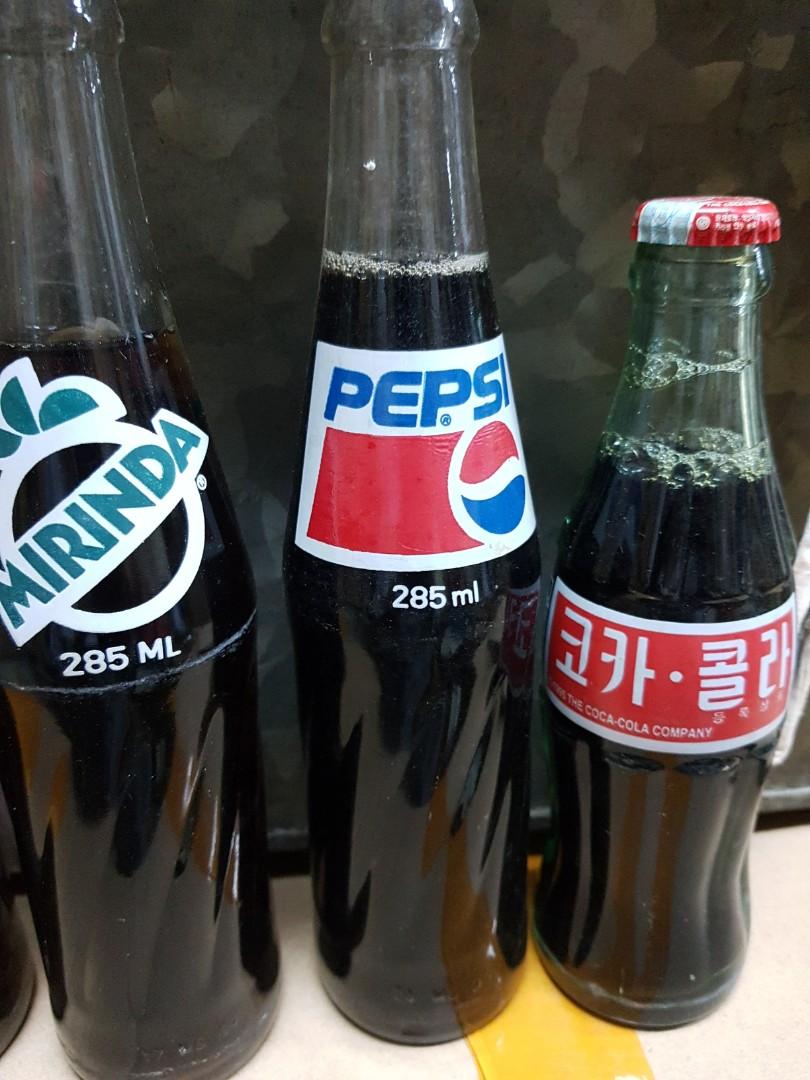 Vintage soda bottles 7-up coca-cola miranda pepsi, Hobbies & Toys ...