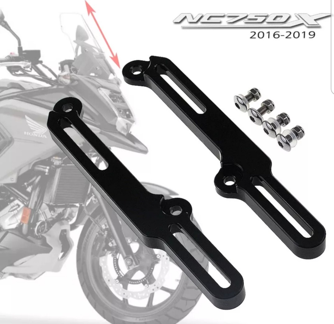 Windshield Adjuster Bracket Adjustable Windshield Windscreen Bracket ...