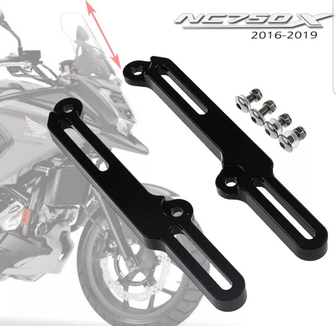 Windshield Adjuster Bracket Adjustable Windshield Windscreen Bracket ...