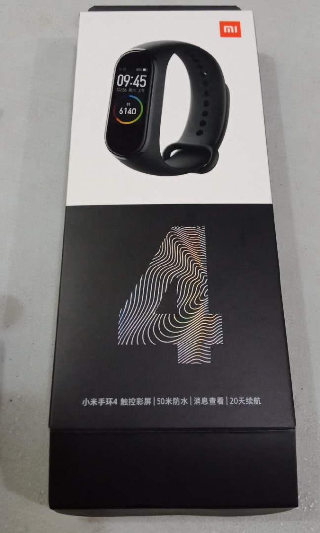 Xiaomi Band 4, Mobile Phones & Gadgets, Wearables & Smart Watches on Carousell