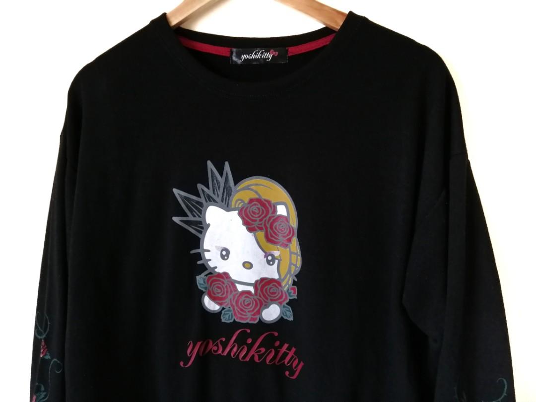 Yoshikitty Hello Kitty X Japan Sweatshirt, Women's Fashion, Tops, Other ...