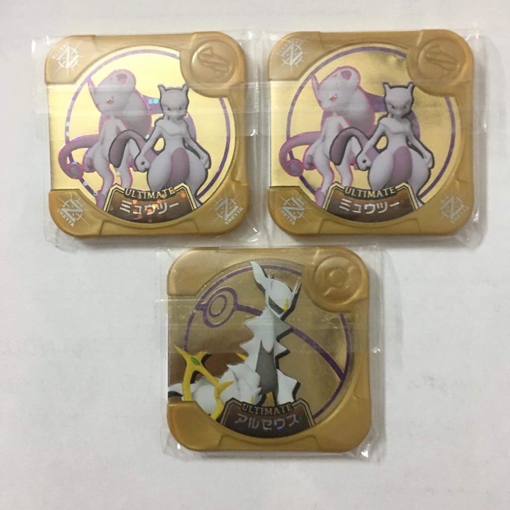 ⚠️Z3 Ultimate Arceus / Ultimate Mewtwo Pokemon Tretta, Video Gaming, Gaming Accessories ...