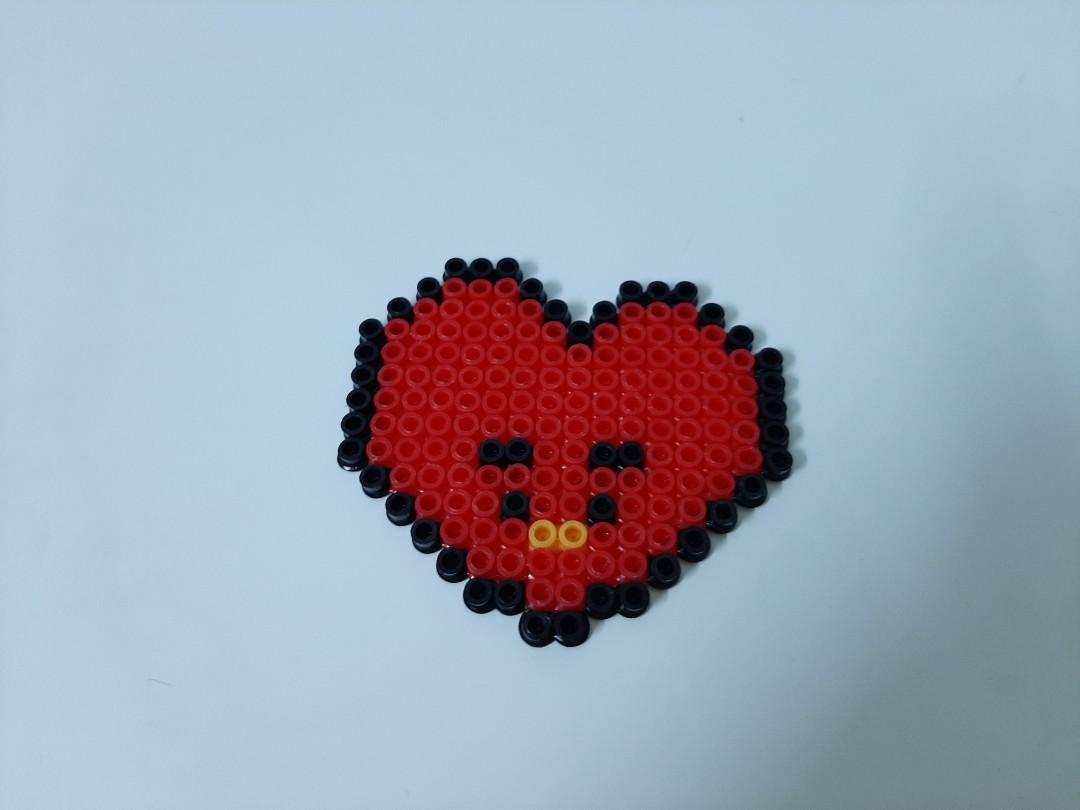 BTS BT21 perler bead, Hobbies & Toys, Collectibles & Memorabilia, Fan ...