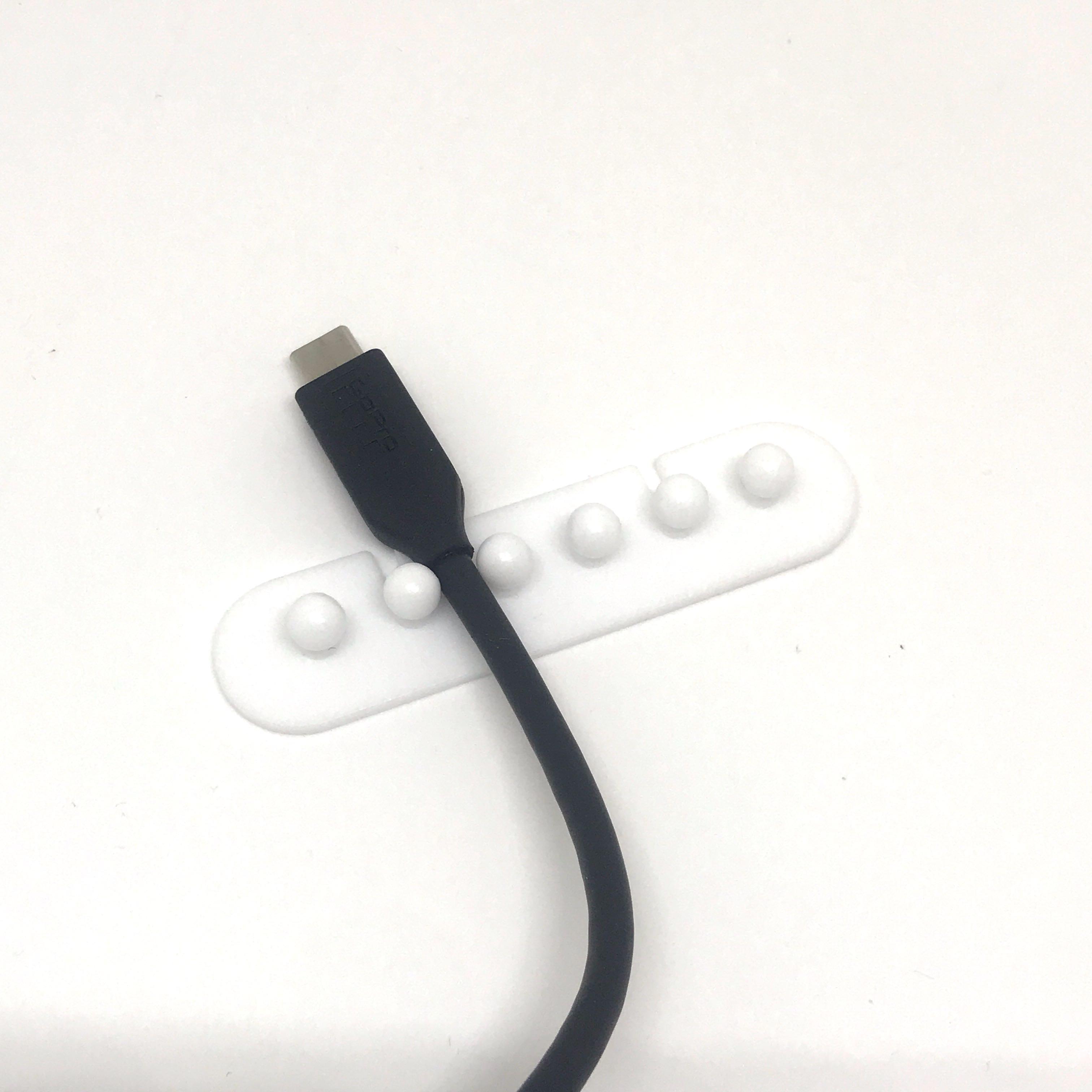 Cables and charger organizer plug holder, Furniture & Home Living, Home ...
