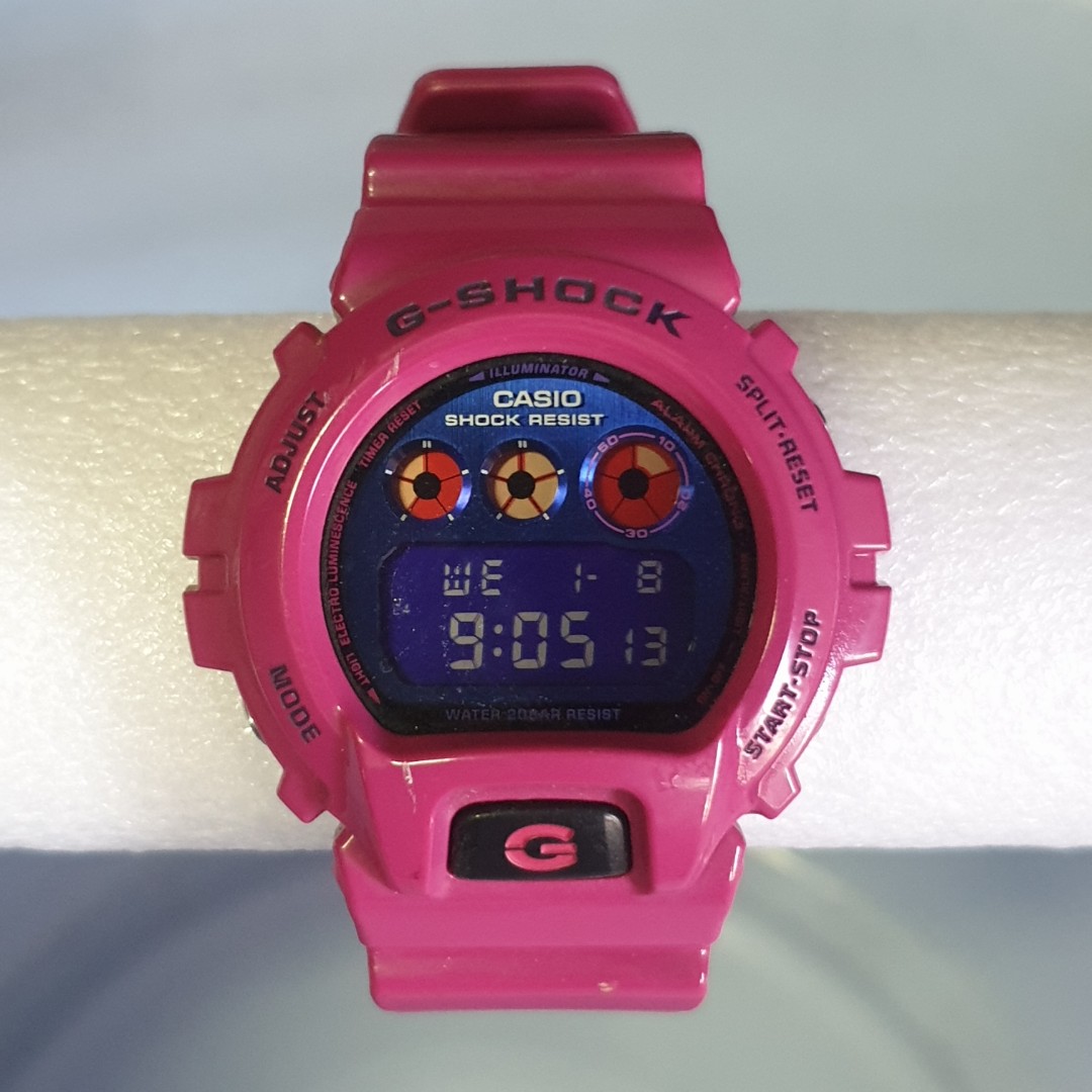 Casio GShock dw6900 purple dw-6900pl, Women's Fashion, Watches ...