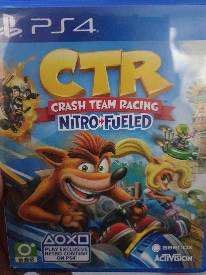 CTR, Video Gaming, Video Games, PlayStation on Carousell