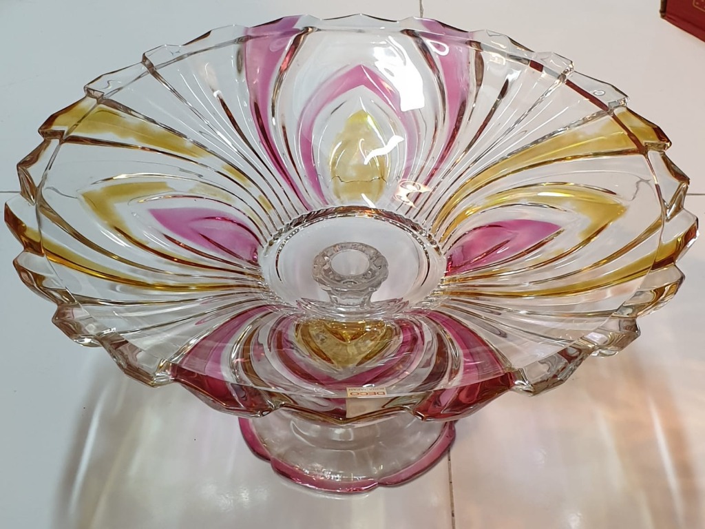 DECO Glass Fruit / Cake / Food Display Stand, Furniture & Home Living ...
