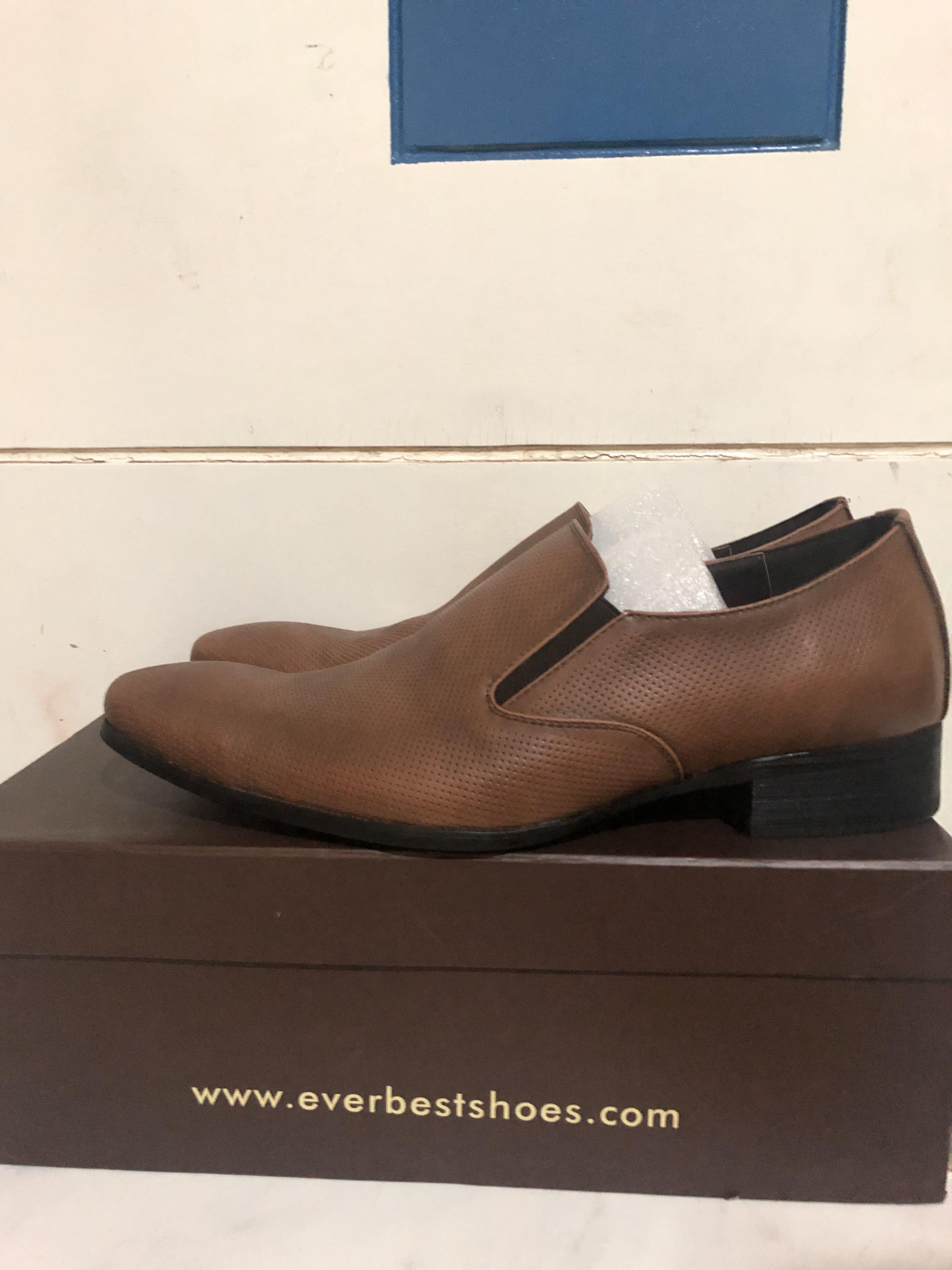 everbest formal shoes, Fesyen Pria, Sepatu , Sepatu Formal di Carousell