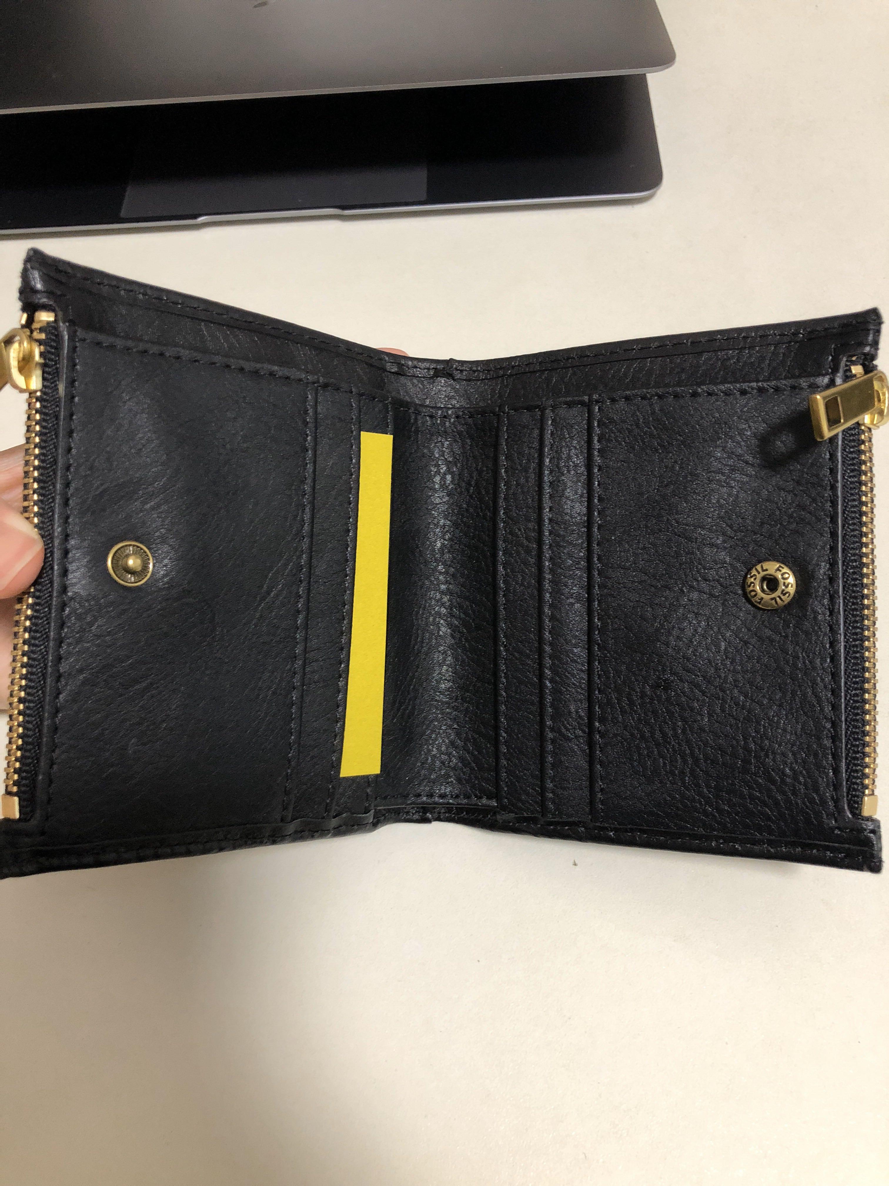 Fossil Shelby Mini Multi Wallet (black), Men's Fashion, Watches ...
