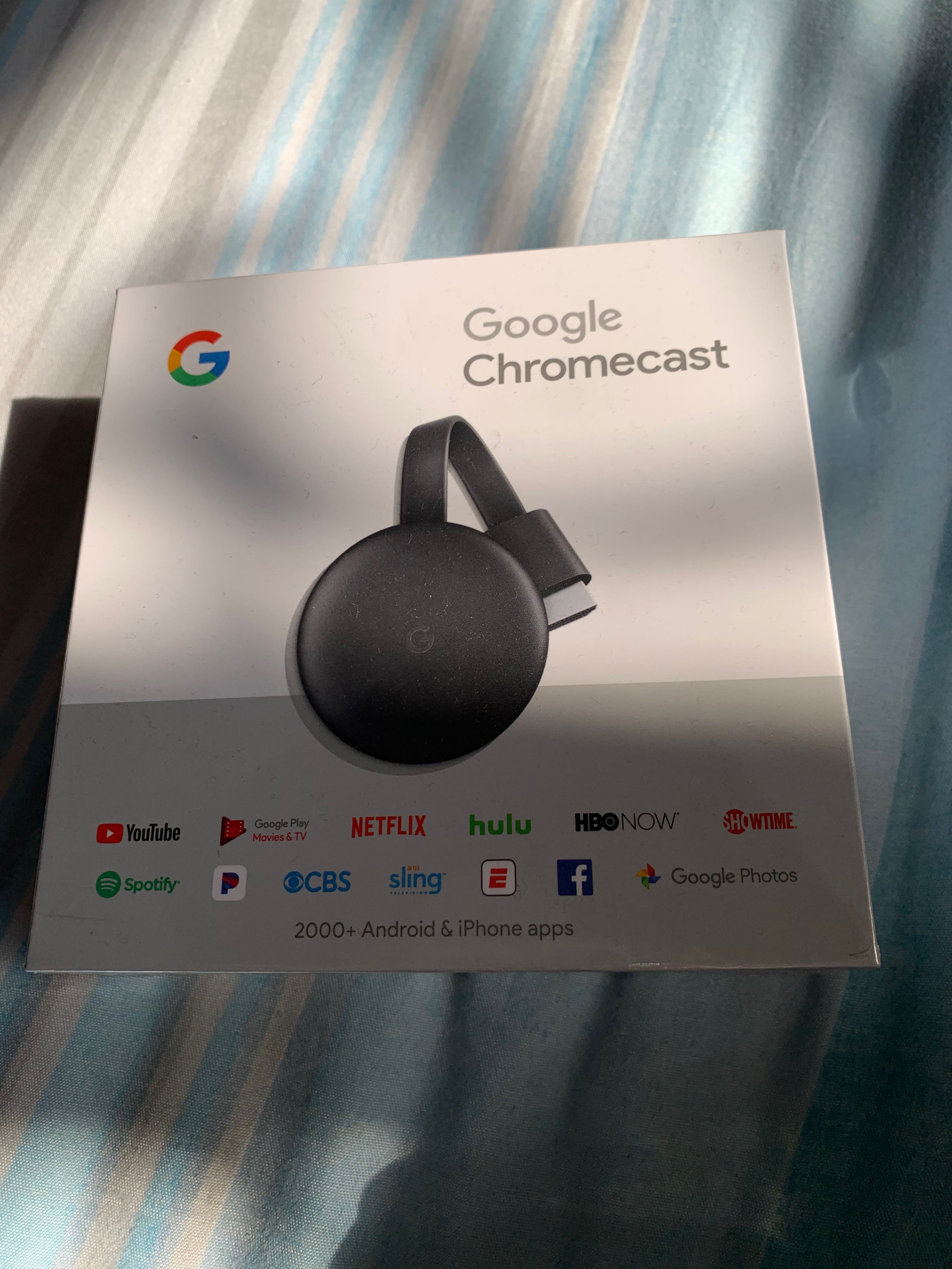 Google chromecast gen3, TV & Home Appliances, TV & Entertainment ...
