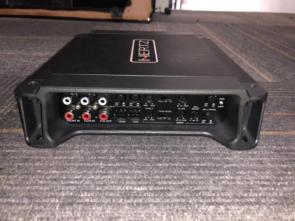 HERTZ HCP 4D D-CLASS FOUR CHANNEL AMPLIFIER (CASH & CARRY), Car ...