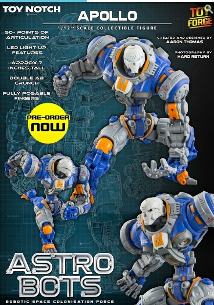 [INSTOCK SOLD AS SET ONLY] ASTROBOTS APOLLO A01 ROBOTIC SPACE ...