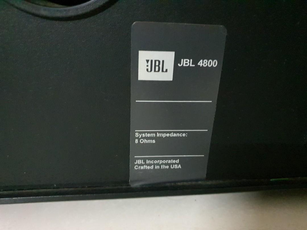 JBL 4800 Speaker, Audio, Soundbars, Speakers & Amplifiers on Carousell