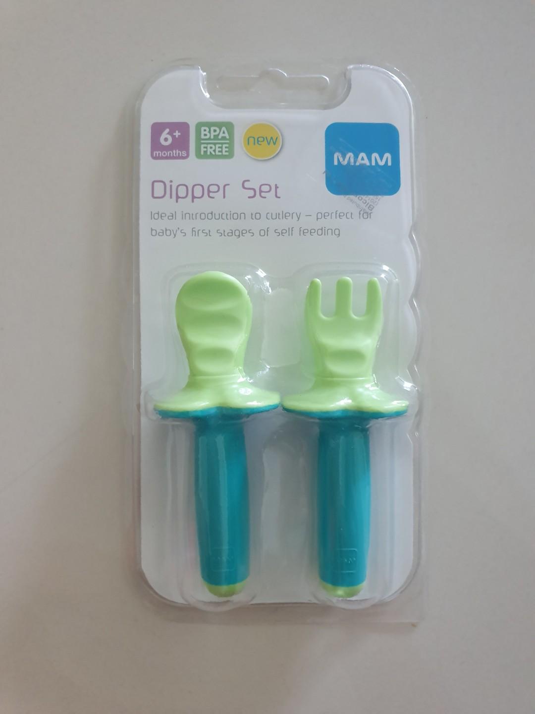MAM Dipper Set - Green, Babies & Kids, Nursing & Feeding, Weaning ...
