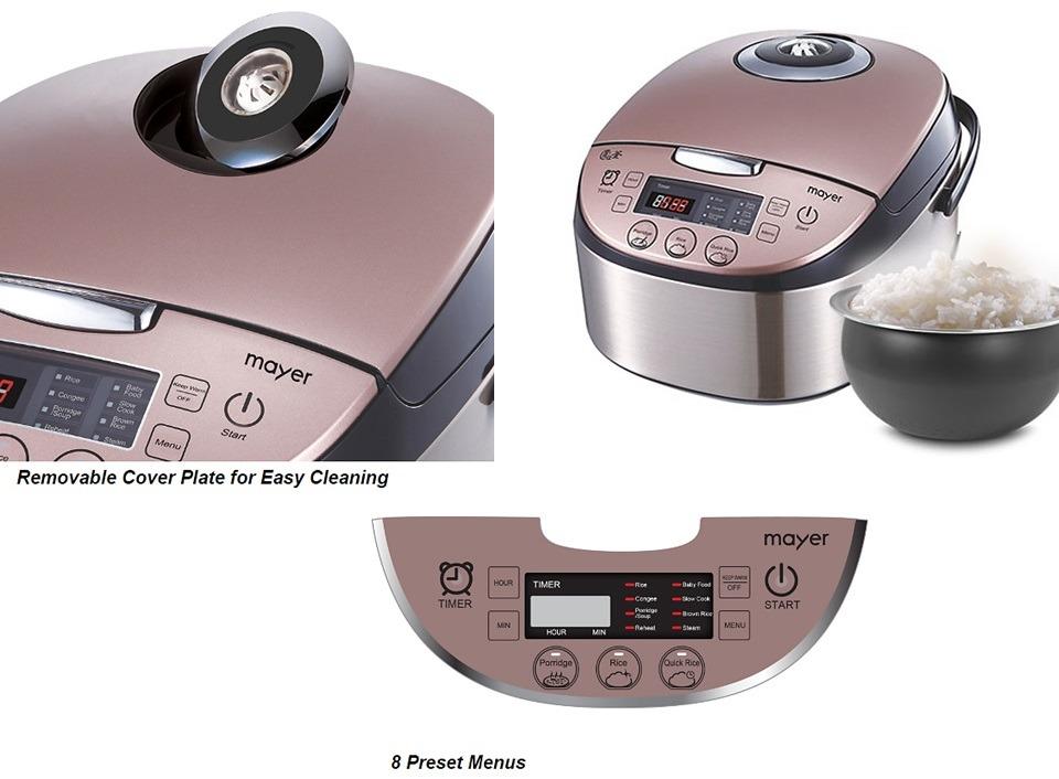 Mayer 1.5L Rice Cooker (MMRC18D) - Free Magic Cleaning Sponge, TV ...