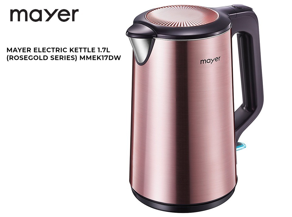Mayer 1.7L Electric Kettle Jug (MMEK17DW) - Free Magic Cleaning Sponge ...